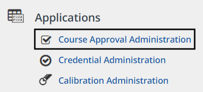 Access Your Course Approver Tools